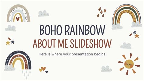 Free Rainbow Powerpoint Template