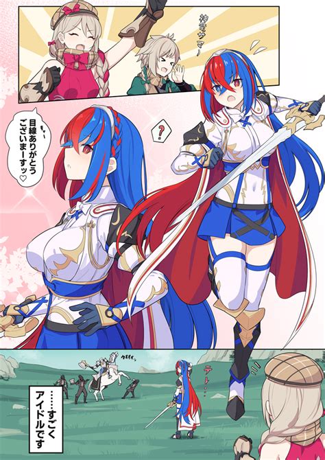 Alear Alear Framme Clanne And Vander Fire Emblem And More Drawn By Shiseki Hirame Danbooru