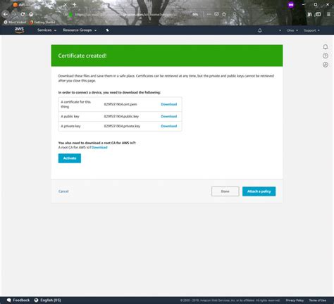 how to connect your embedded system to aws iot core with mqtt