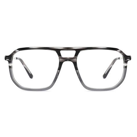 Hot Selling Style Double Bridge Square Spectacle Demi Good Acetate