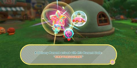 Kirby And The Forgotten Land Every Present Code In Waddle Dee Town