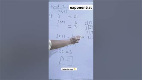 Quickly Solving Exponential Expression Maths Mathstricks Easymaths Cbse Shortsfeeds Shorts