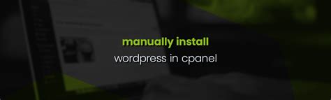 how to manually install wordpress on cpanel hostafrica