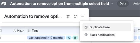 Automation To Remove Option From Multiple Select Field Airtable Community