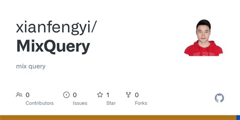 Github Xianfengyimixquery Mix Query
