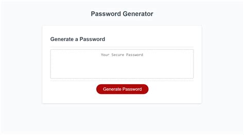 GitHub Golnaz Challenge Password Generator