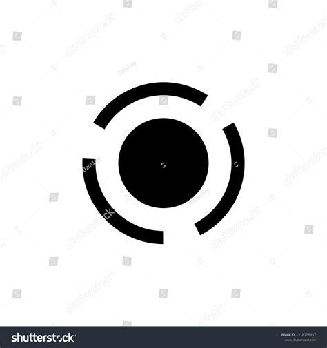 Sensor Node Circle Icon Clipart Image Stock Vector Royalty Free Shutterstock