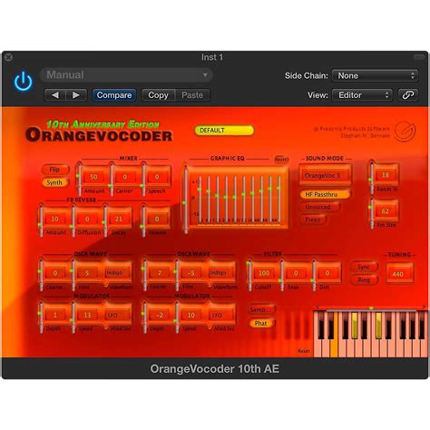 Zynaptiq Orange Vocoder Software Download Guitar Center