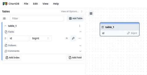 Chartdb Herramienta De Base De Datos Online Trescomatres