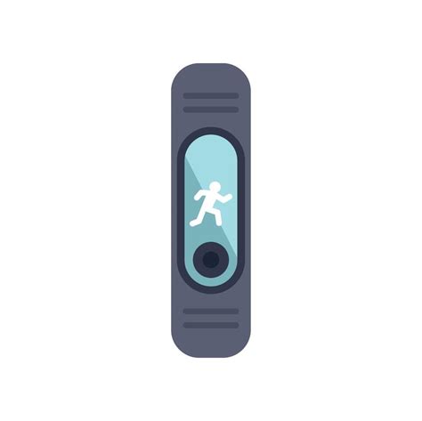 Fitness Tracker Showing Running Man Icon Displaying Steps Counter App