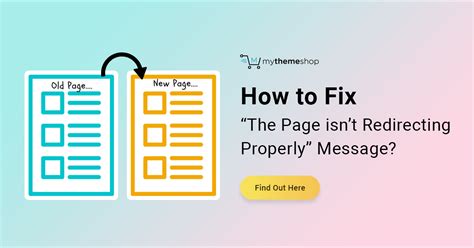 How To Fix The Page Isn T Redirecting Properly Message MyThemeShop