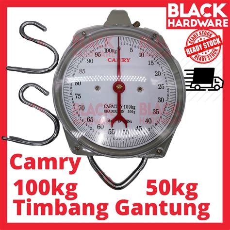 Black Hardware Hanging Weiging Weighting Scale Penimbang Alat Timbang Berat Gantung Digital