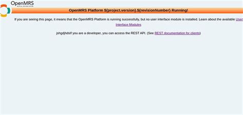Unable To Start OpenMRS Core Ask OpenMRS OpenMRS Talk