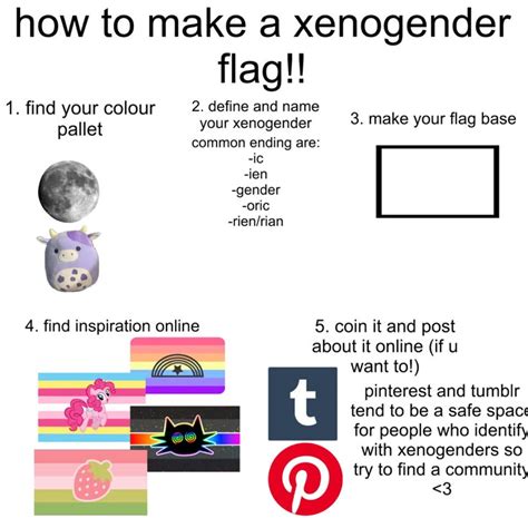 Xenogender Creation Post Gender Flags Lgbtq Funny Queer Pride Flag