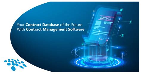 Your Contract Database Of The Future With Contract Management Software
