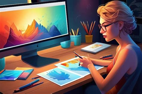 premium photo program for illustrators application for creating and