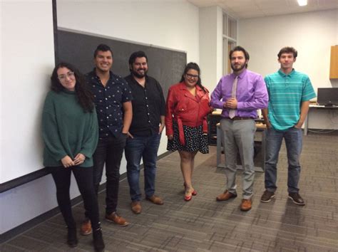 Math Majors Give Senior Seminar Presentations St Edwards Math Department