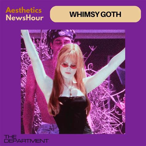 Aesthetics Newshour Aesthetic Alienation Whimsy Goth Weird Girl