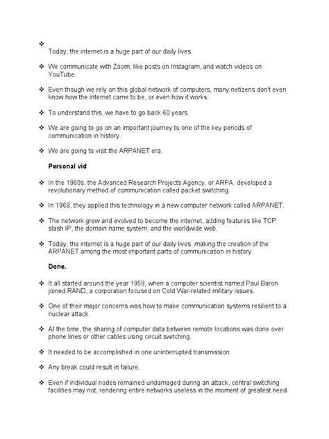 Script For Sts Pdf Computer Network Packet Switching