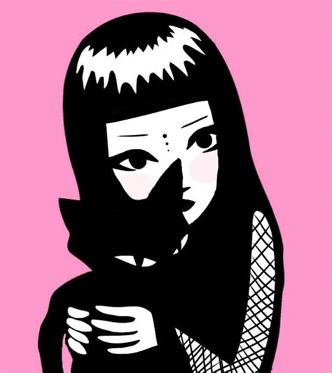 Pink Emily The Strange 🎀 In 2025 Unusual Art Funky Art Pink Goth