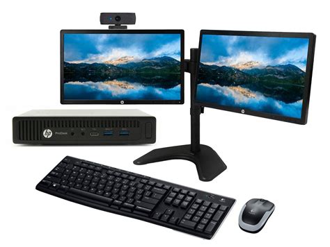 Hp Computer Bundle W Dual 22 Monitors