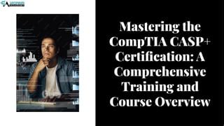 CompTIA CASP Certification PDF