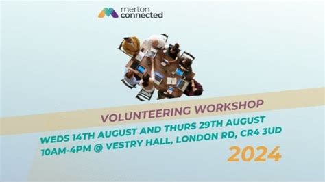 Join Our Volunteering Workshop Are You Ready To Make A Difference In