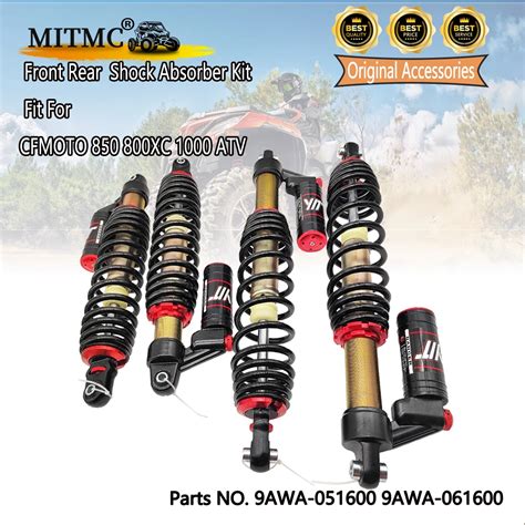4pc Front Rear Shock Absorber Kit Fit For Cf850 800xc Cf1000 Atv Cforce