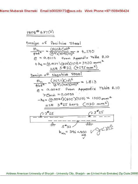 Solution Manual Design Of Reinforced Concrete By Mccormac Page 091