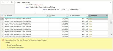Nested Functions And Tablebuffer Exceed