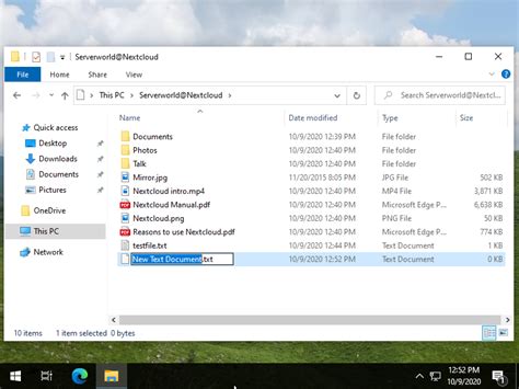 Ubuntu 2004 Lts Nextcloud Access Via Webdav Server World