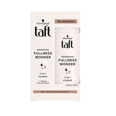 Taft 2in1 Fullness Wonder Пудра за коса за обем x10 грама