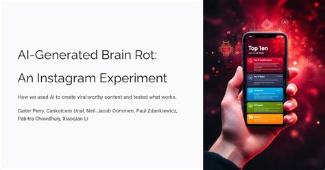 Ai Generated Brain Rot