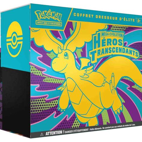 Coffret Dresseur Delite Etb Mega Evolution Heros Transcendants Me2 5