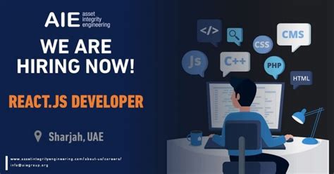 Hiring Now Reactjs Developer Aie