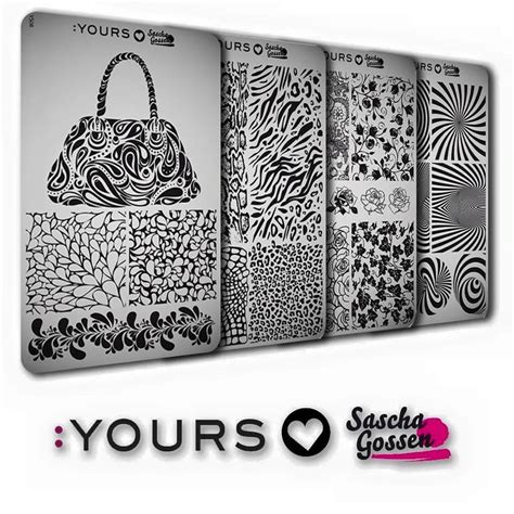 Yours Loves Sascha Stamping Nail Art Set
