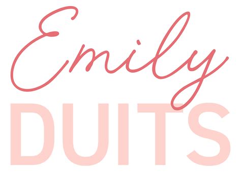 The Name Emily In Cursive