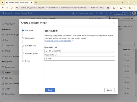 Create A Fine Tuned Gpt 35 Model Using Azure Openai Services Insight