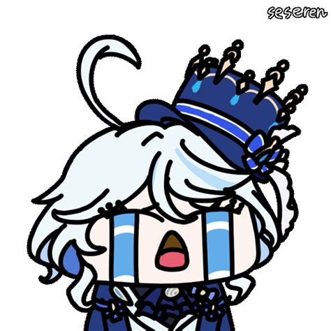 Furina Genshin Impact Drawn By Seseren Danbooru