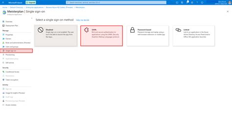 Configuring Sso With Entra Id Saml 20 Meisterplan Help Center