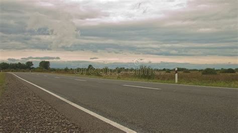 background smooth camera rotation road photography in the background