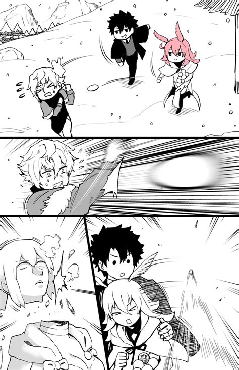 Fujimaru Ritsuka Valkyrie Kadoc Zemlupus Hildr And Fujimaru Ritsuka