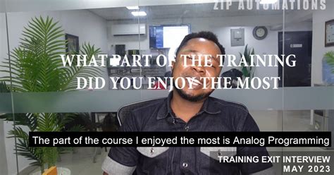 zip automations on linkedin may 2023 trainee exit interview