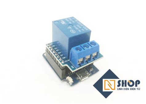 NodeMCU Lua D1 Mini Relay Shield Nshop