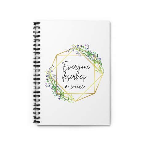 Speech Therapy Notebook Speech Therapy Journal Everyone Deserves A