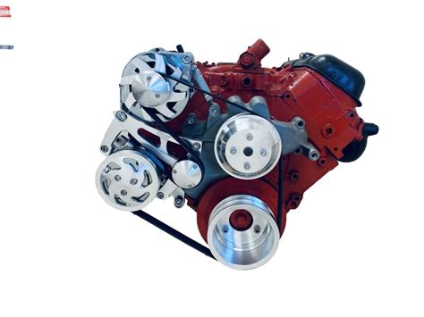 Big Block Chevy Serpentine Pulley Conversion Kit Alt And Ac Bbc 396 427