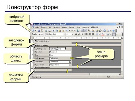 презентація на тему “Створення запитів та звітів в середовищі бази