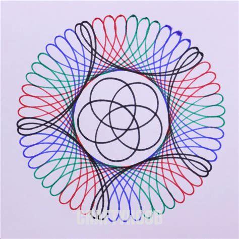 Amazing Spirograph Art 😍😍 Art Design Spirograph Asmr Spirograph Art 😍😍 Beautiful Designs