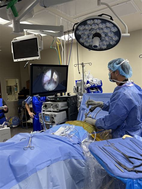 Congratulations To Dr Eric Sundberg For Performing His 100th Arthrex Spine Endoscopic