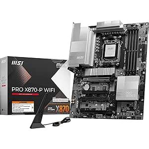 MSI AM5 ATX PRO X870 P WIFI DDR5 Motherboard Motherboards Amazon Com Au